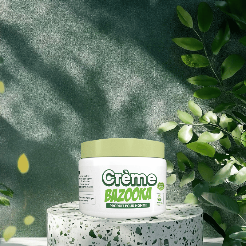 CREME BAZOUKA AGRANDISSEMENT GÉNITAL DE L'HOMME 100% BIO – Maison biosante