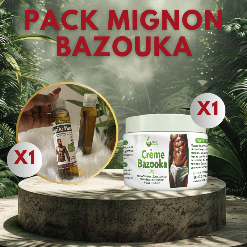 CREME BAZOUKA AGRANDISSEMENT GÉNITAL DE L'HOMME 100% BIO – Maison biosante